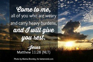 Let God Do the Heavy-Lifting (Matthew 11) - Katie M. Reid