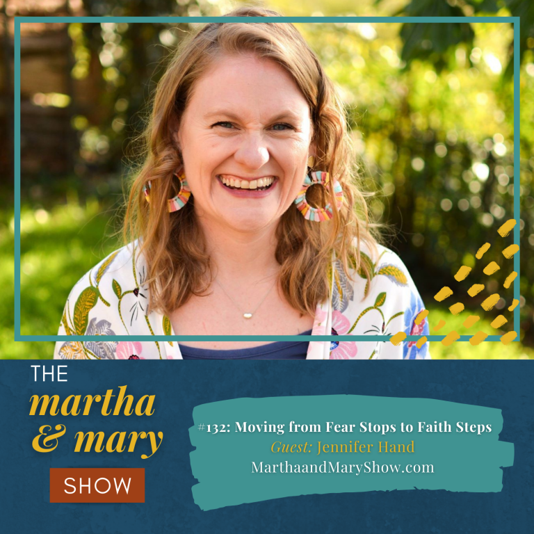 Moving from Fear Stops to Faith Steps with Jennifer Hand - Katie M. Reid