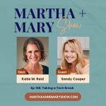 Taking a Tech Break with Sandy Cooper - Katie M. Reid
