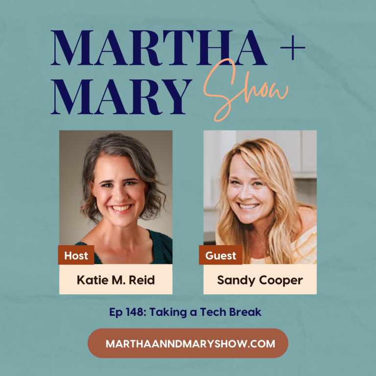 Taking a Tech Break with Sandy Cooper - Katie M. Reid
