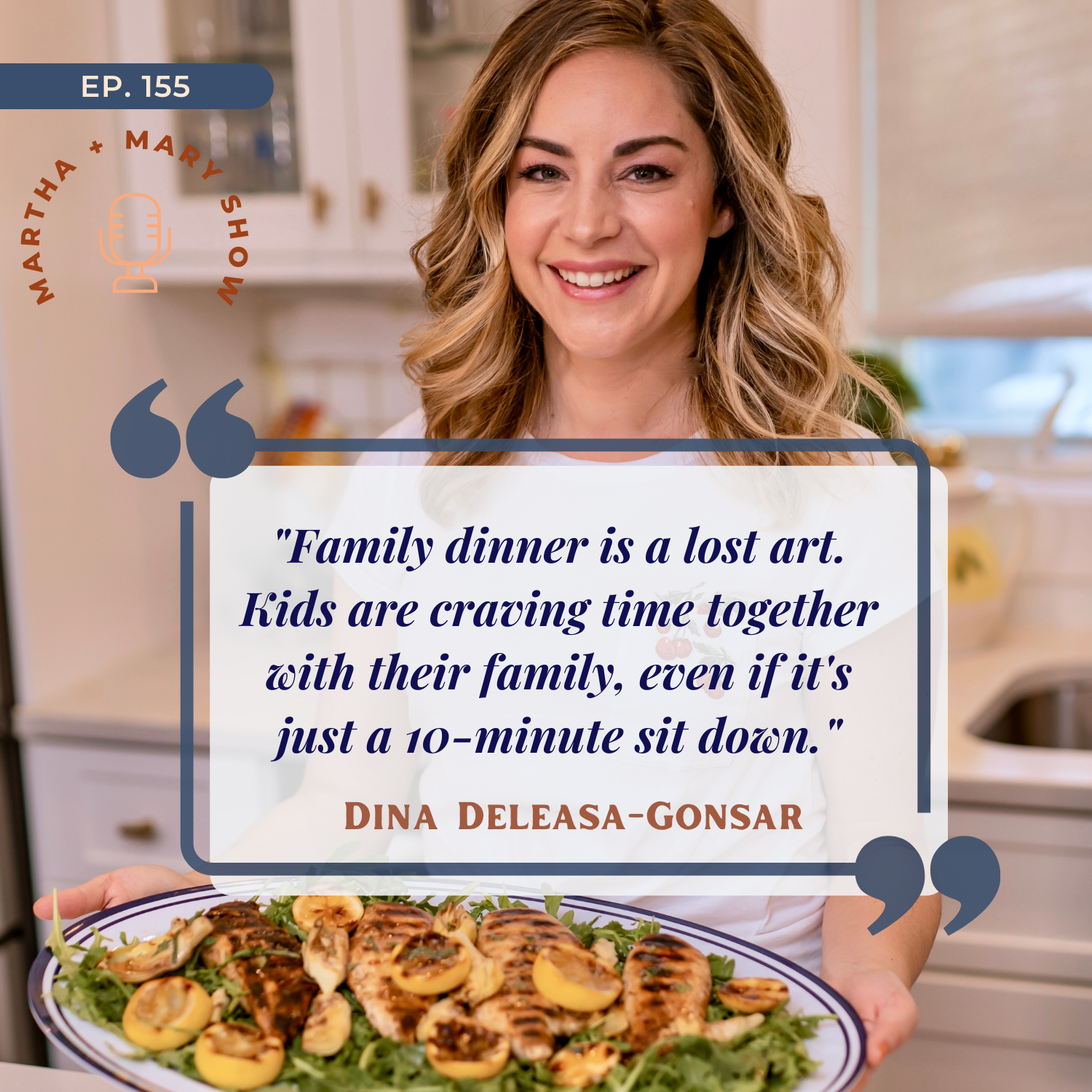 Easy & Delicious Holiday Recipes with Dina Deleasa-Gonsar - Katie M. Reid